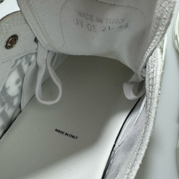 Dior | Shoes | Dior B23 Low Top Sneakers Logo Oblique White Black Mens Eu 46us 3 | Poshmark